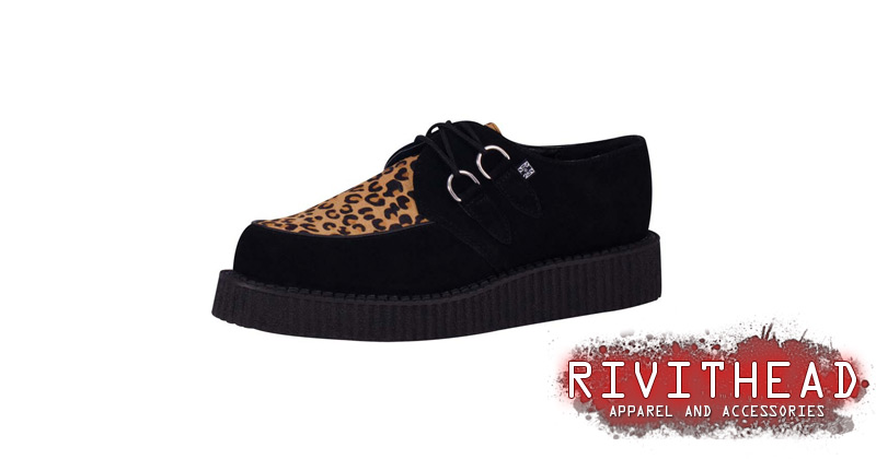 T.U.K. A8142 - Leopard Print Creepers